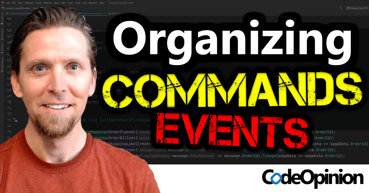 Organizing Commands Events And Handlers In Microservices Codeopinion