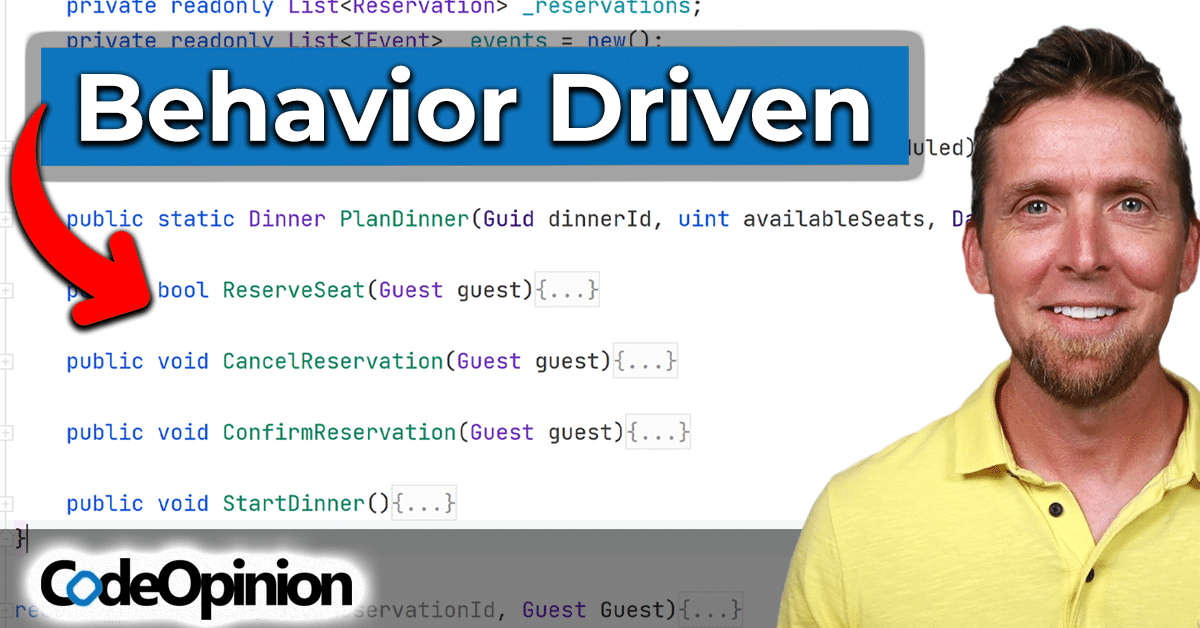 Domain Modeling Gone Wrong to Right - CodeOpinion